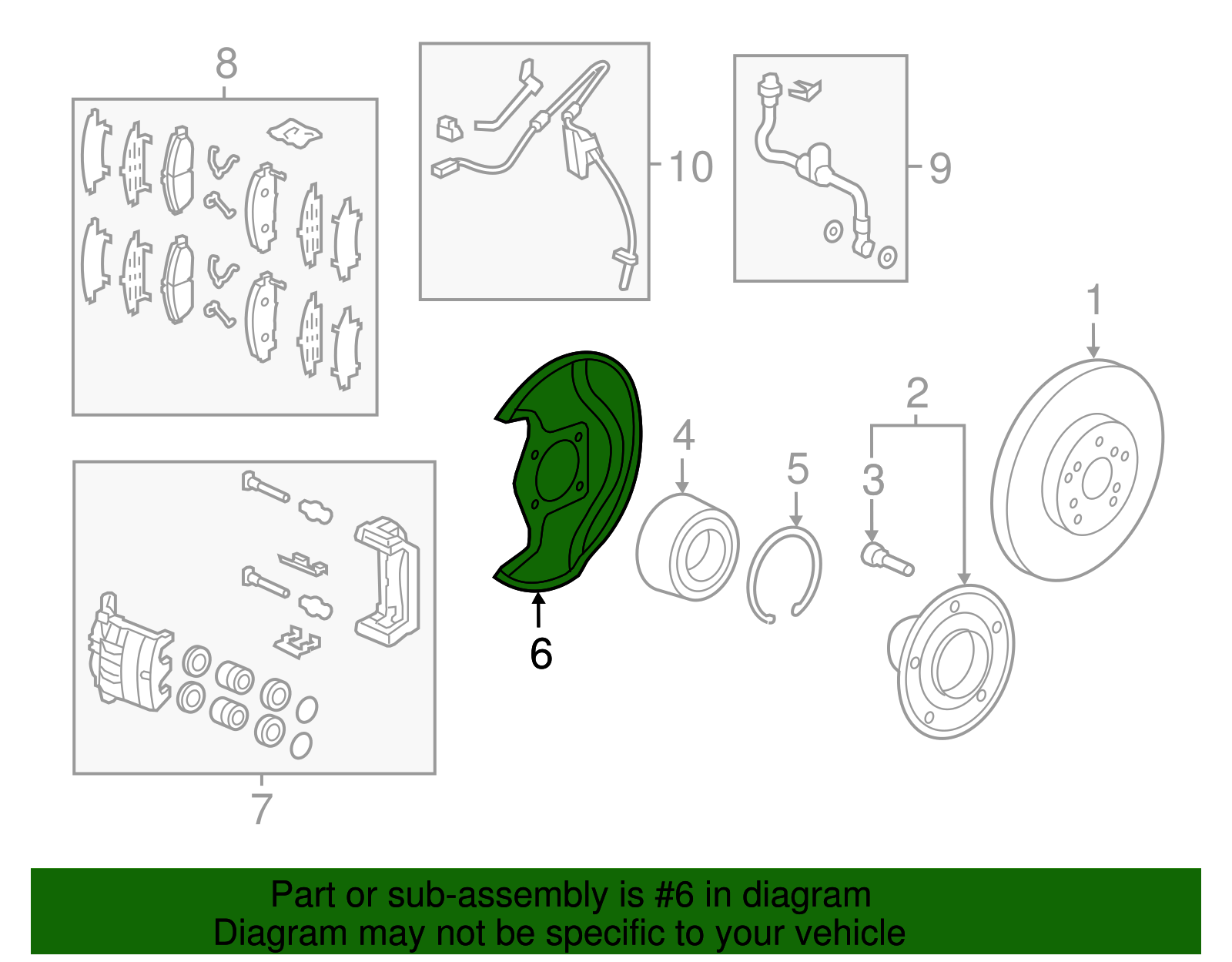 45255-TZ5-A00 - Splash Shield 2016-2022 Honda Pilot | Honda Parts Online