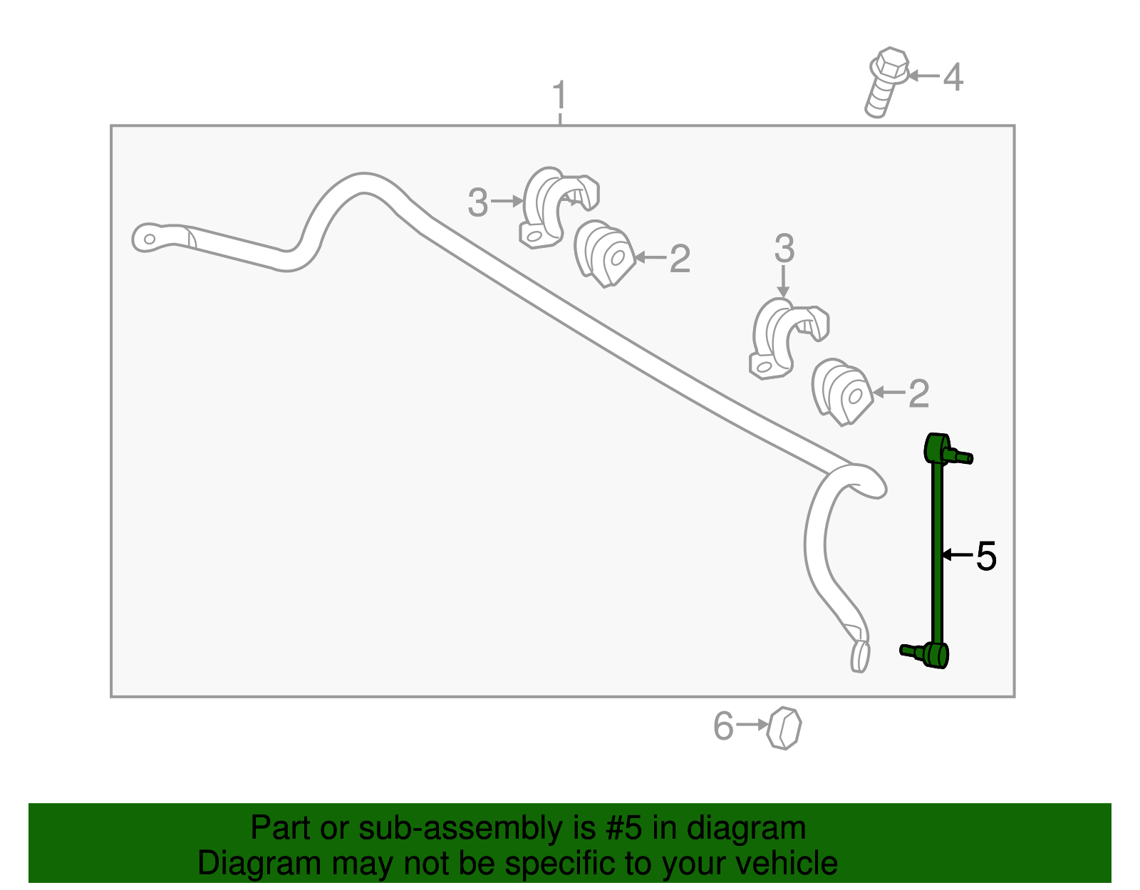 2018-2022 Hyundai Accent Stabilizer Link 54830-H8000 | OEM Parts Online