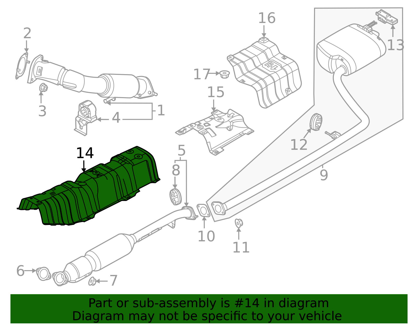 2021-2024 Kia K5 Front Shield 28788-L0000 | Kia OEM Parts Outlet