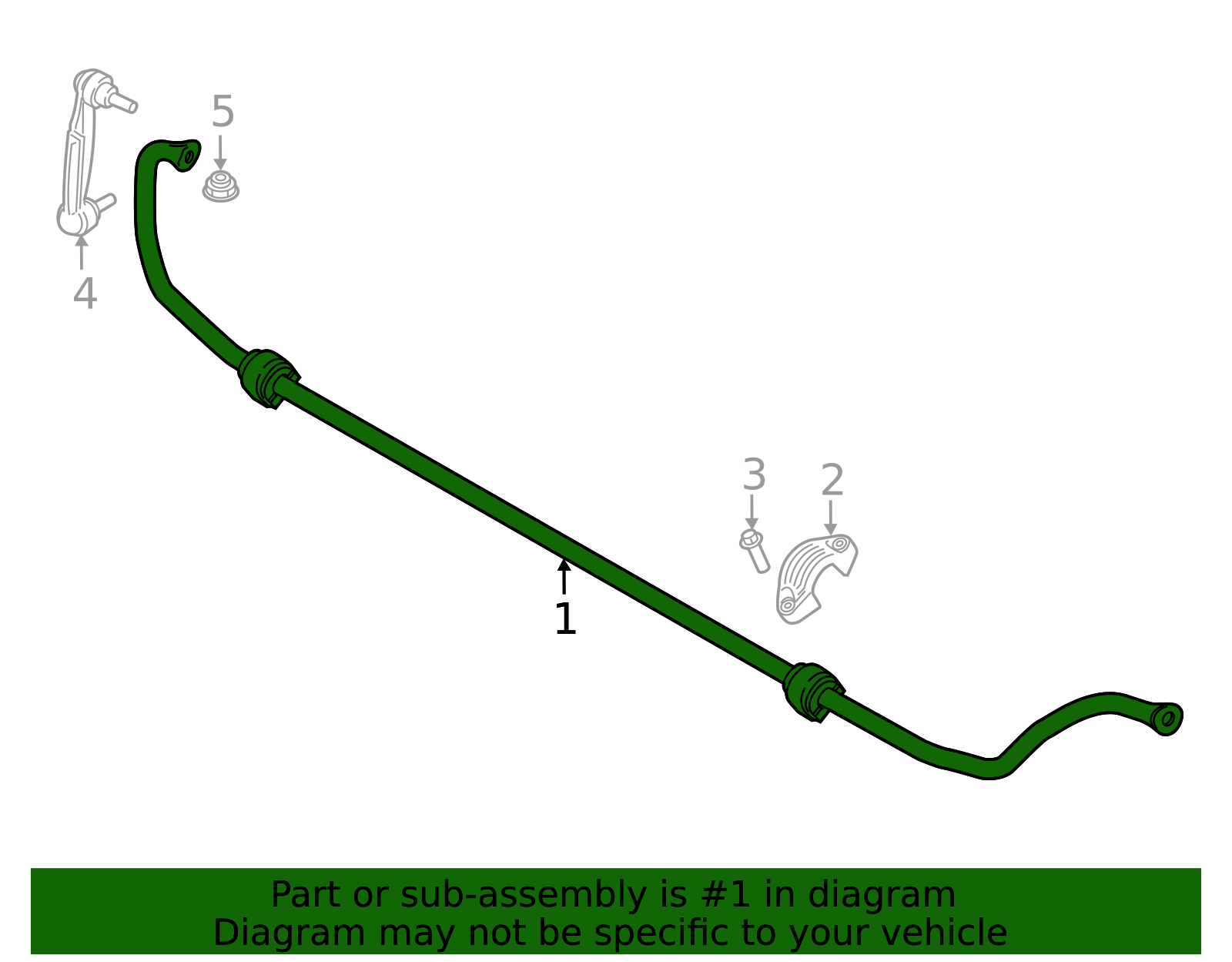 2022-2025 Toyota GR Supra Stabilizer Bar 48812-WAA03 | Toyota Parts Center