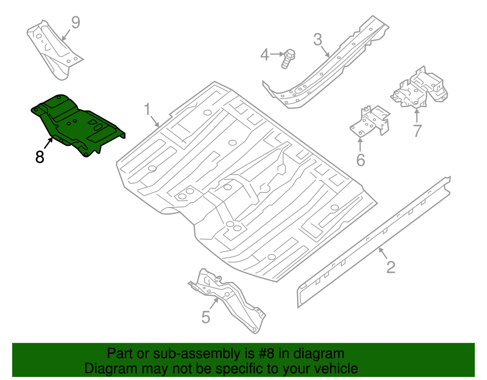 2015-2020 Infiniti QX60 Mount Bracket 74360-9NB0A | Infiniti of Orland Park