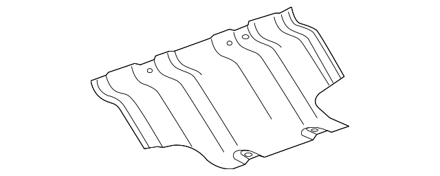 2017-2019 GM Splash Shield 23388753 | Shop Matick Buick GMC