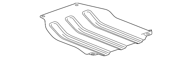 2011-2019 GM Underbody Skid Shield 25871125 GM | GMPartsDirect.com