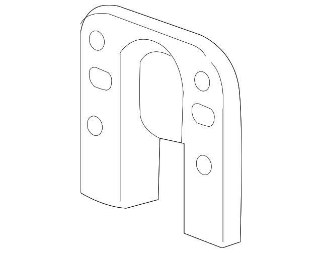 22908768 - OEM GM Bumper Bracket | GMPartsCenter.net | GM Parts Center