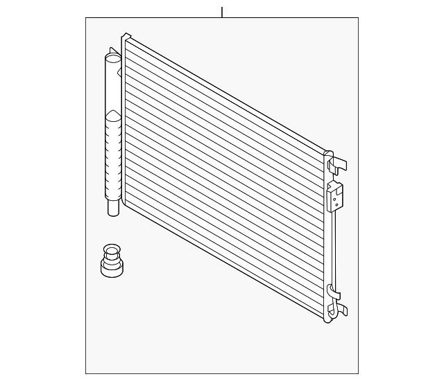 2021-2024 Genesis GV80 Condenser 97606-T6010 | OEM Parts Online
