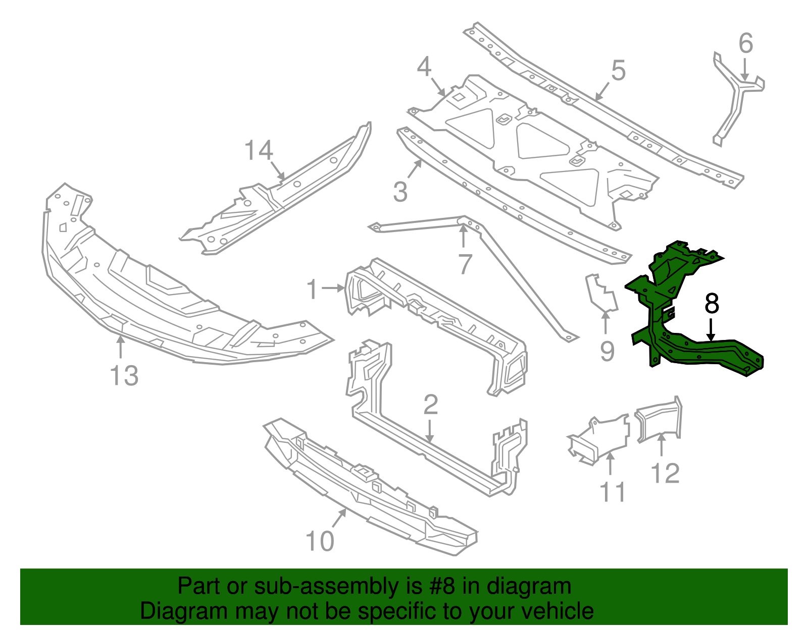 51647375325 - 2016-2022 BMW Lamp Bracket (51-64-7-375-325) | BMW of ...