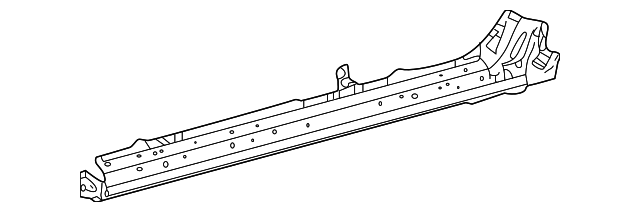 2019-2025 Toyota Corolla Rocker Panel Reinforcement 61403-12907 ...