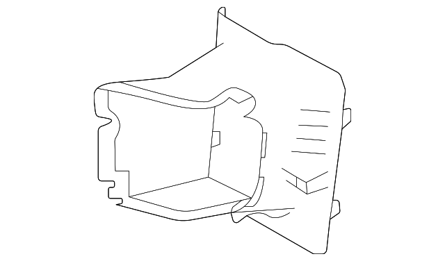 523123570 - Radiator Support Air Duct 2020-2023 Land Rover | Land ...