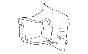 2020-2023 Land Rover Radiator Support Air Duct 523123570 | OEM Parts Online