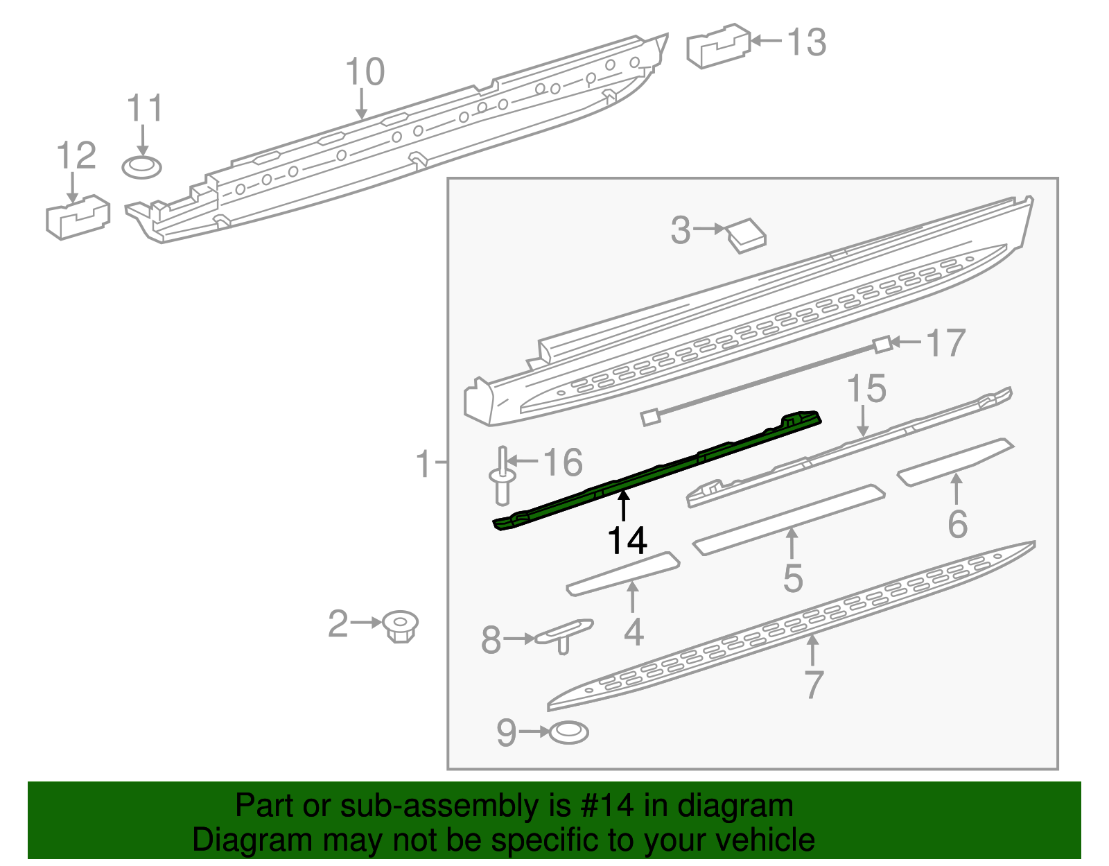 166-906-09-01 - Step Lamp 2013-2019 Mercedes-Benz | Mercedes-Benz ...