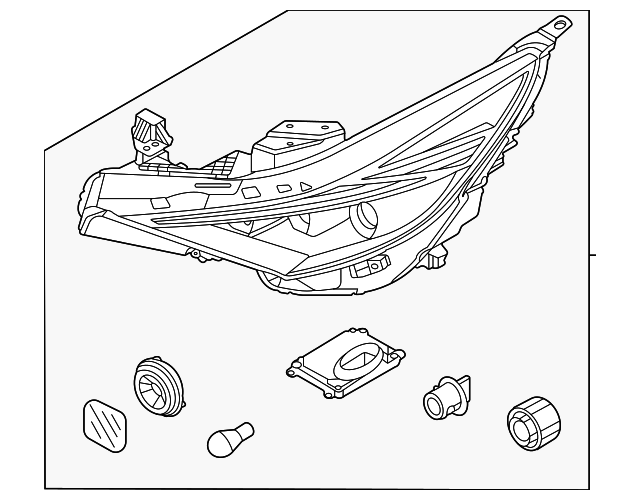 2021-2023 Hyundai Elantra Composite Assembly 92101-AA260 | Joseph ...
