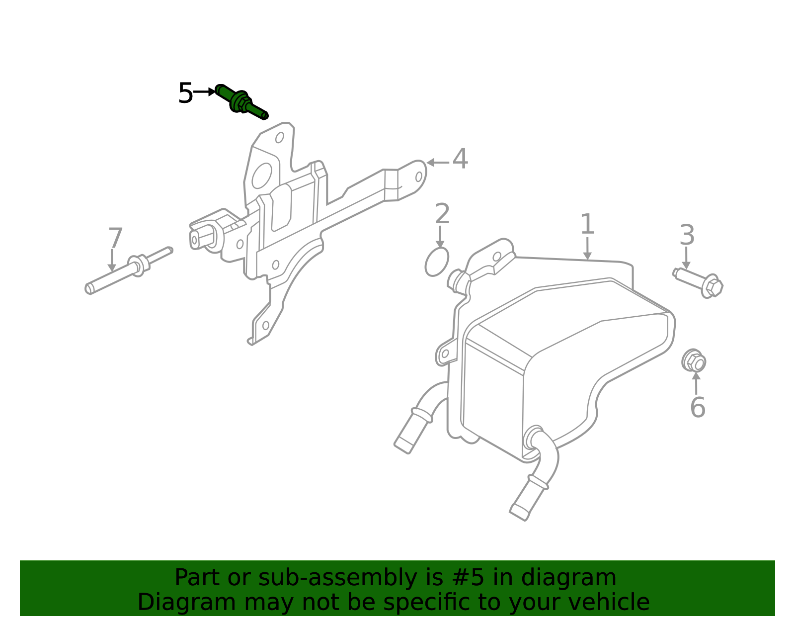 W715798-S442 - Bracket Stud 2020-2025 Ford | Ford Parts Center