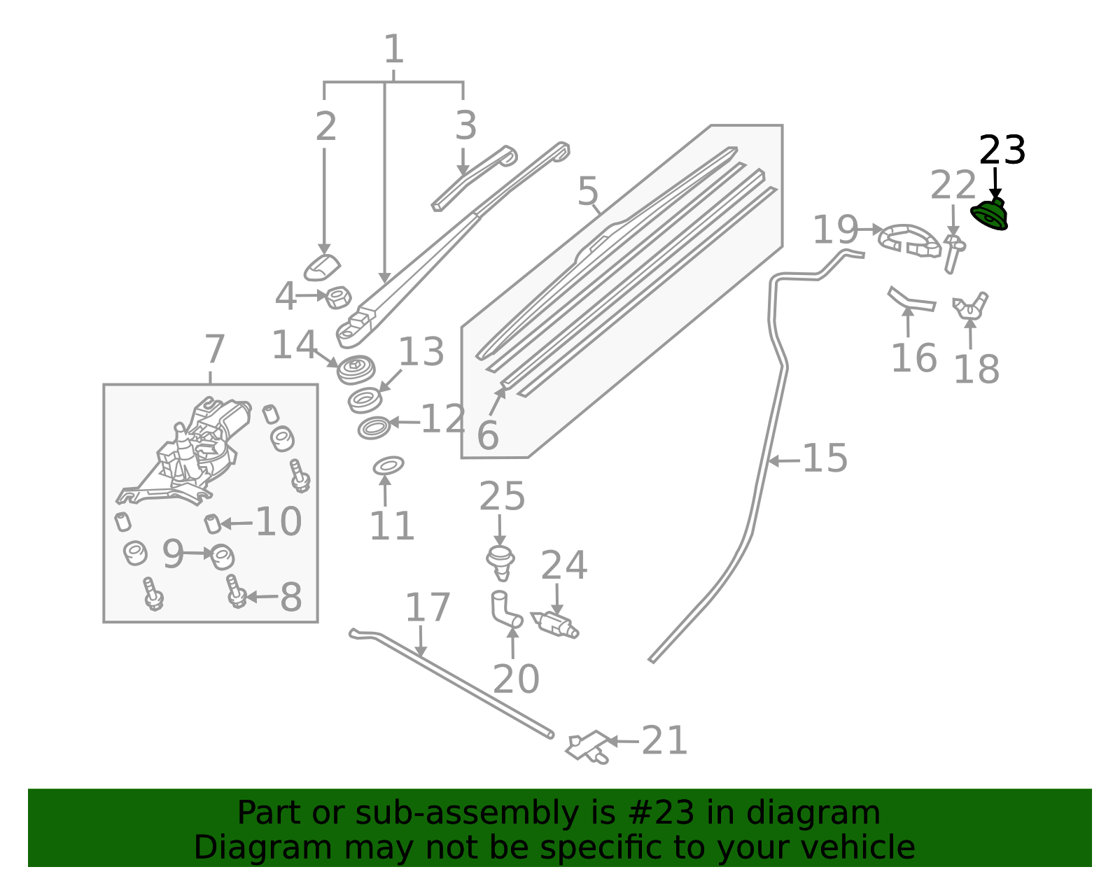 76857-TP6-A01 - Grommet Washer Tube - 2010-2015 Honda | Honda Car Parts ...