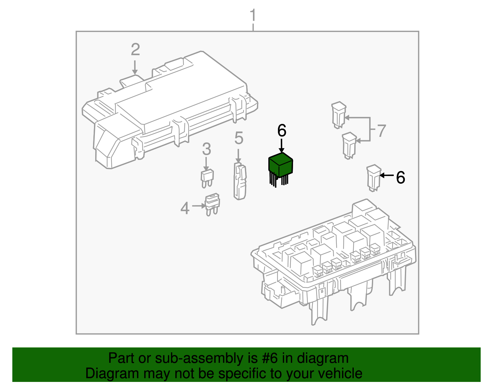 GM 13503103 Multi-Purpose Relay | Genuine GM & AC Delco OEM Parts ...