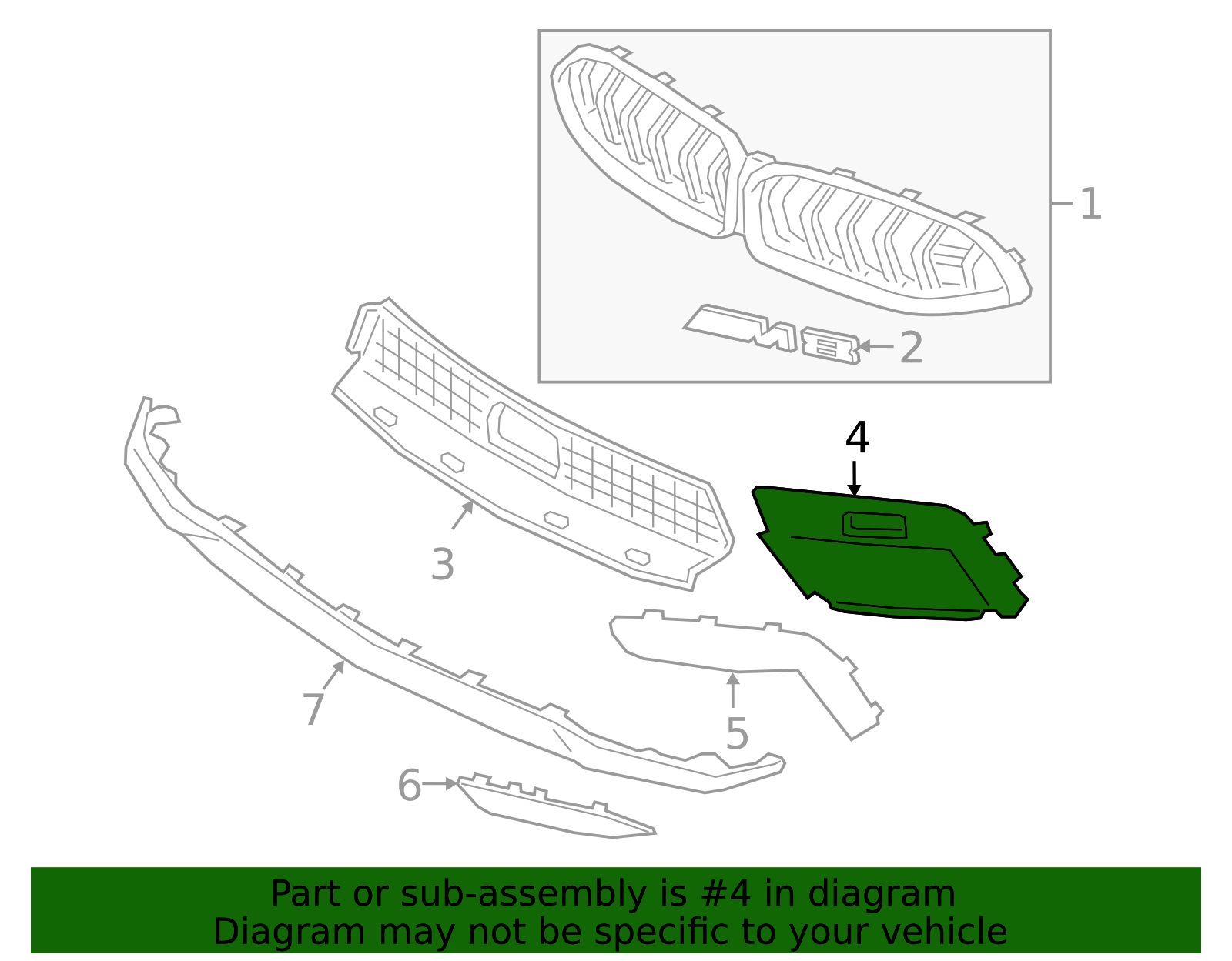 51-11-8-070-757 - Opening Trim - 2020-2025 BMW | BMW Parts Exchange