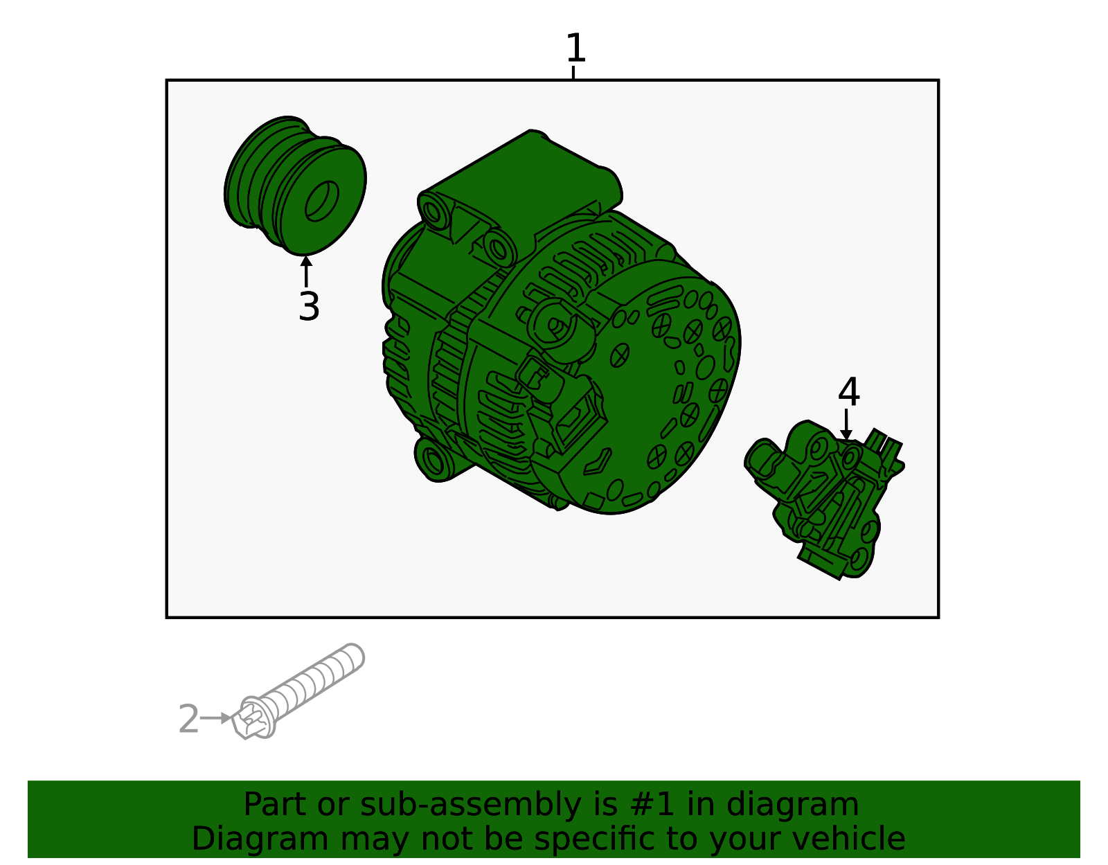 2007-2010 Mini Cooper Alternator 12-31-7-575-650 | Mini Parts Direct