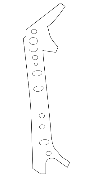 2019-2025 Nissan Altima Radiator Support Panel Reinforcement F2512 ...