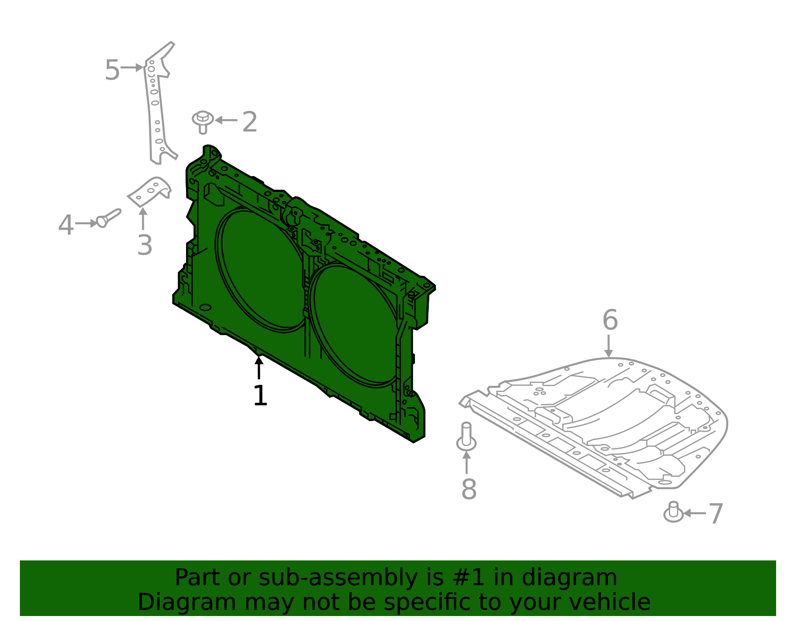 62500-6CA0A - 2019-2025 Nissan Altima - Radiator Support | Anicra ...