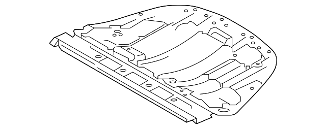 2019-2025 Nissan Altima Under Cover 75892-6CA0A | Nissan Parts Central