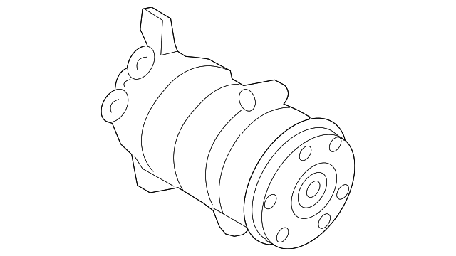 2000-2007 GM Compressor 19436025 | OEM Parts Online