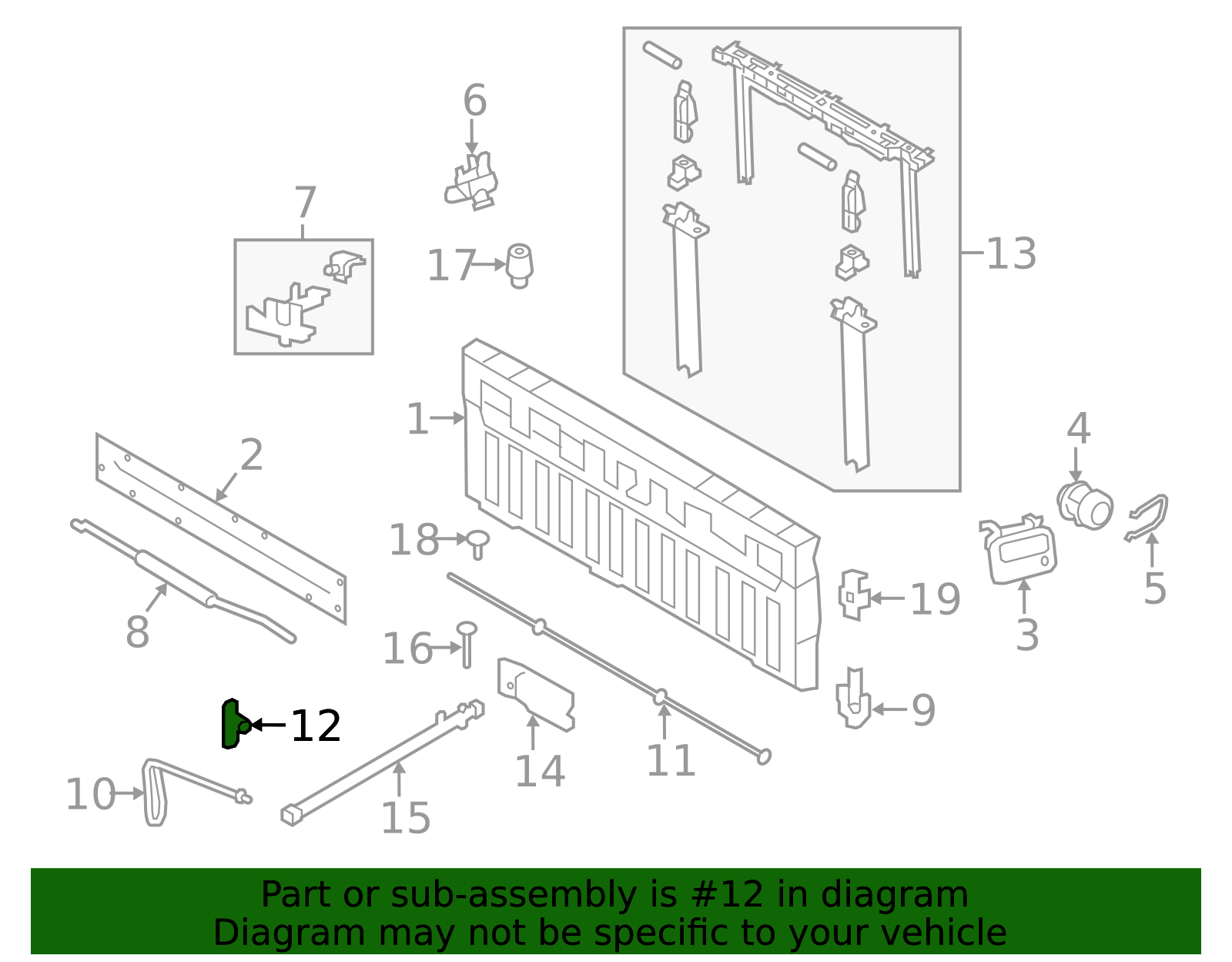 2004-2014 Ford F-150 | Roller | 4L3Z-83430B38-AA | Walls' Ford Parts