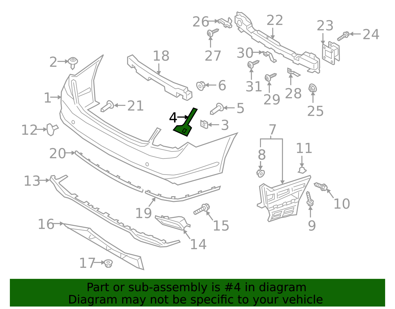 86657-J6000 - Mount Bracket 2019-2020 Kia K900 | Kia.Parts Store