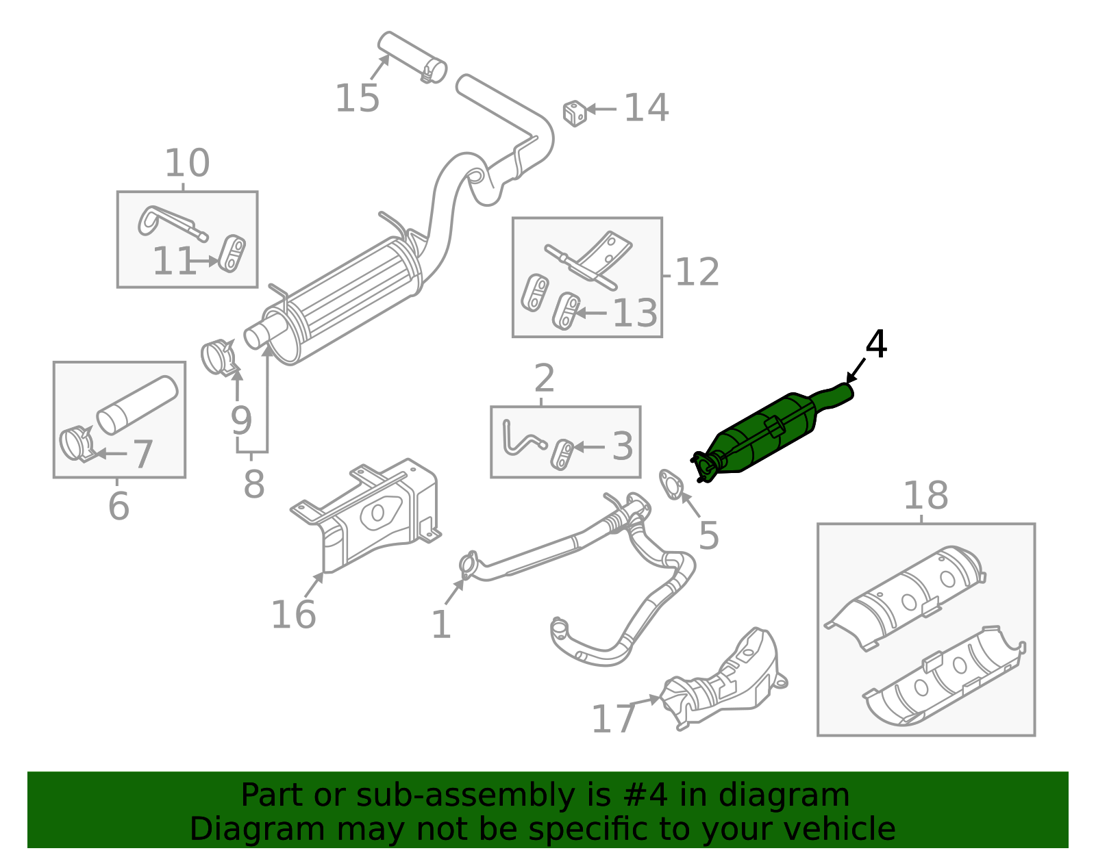 2016-2019 Ford E-450 Super Duty | Catalytic Converter | GC2Z-5E212-A ...