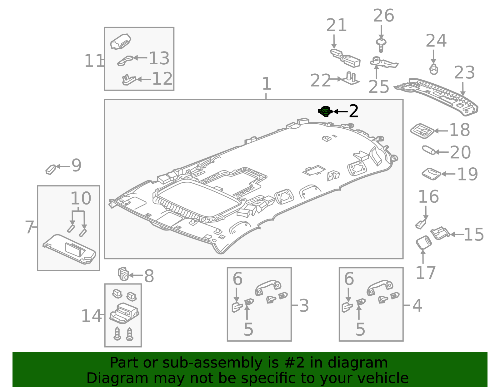 83211-TR0-A00 - 2017-2025 Honda - Magnet Assembly | Genuine Honda Parts