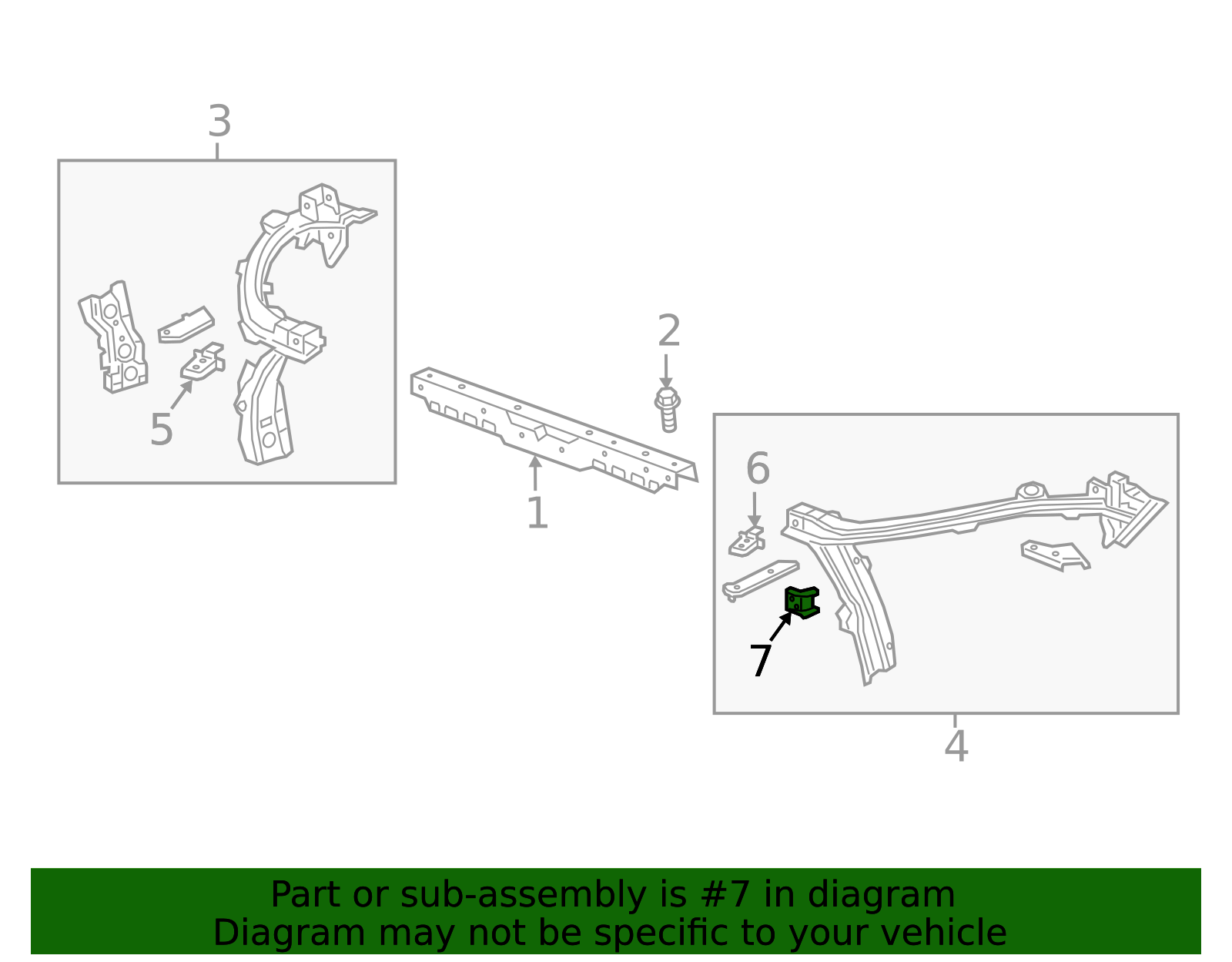 Buy Genuine GM Auto Parts - Brace (Part # 23420982) | GM Parts Store