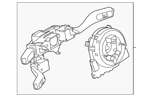 2015-2019 Porsche Combo Switch 95B-953-502-AR | Sunset Porsche Parts