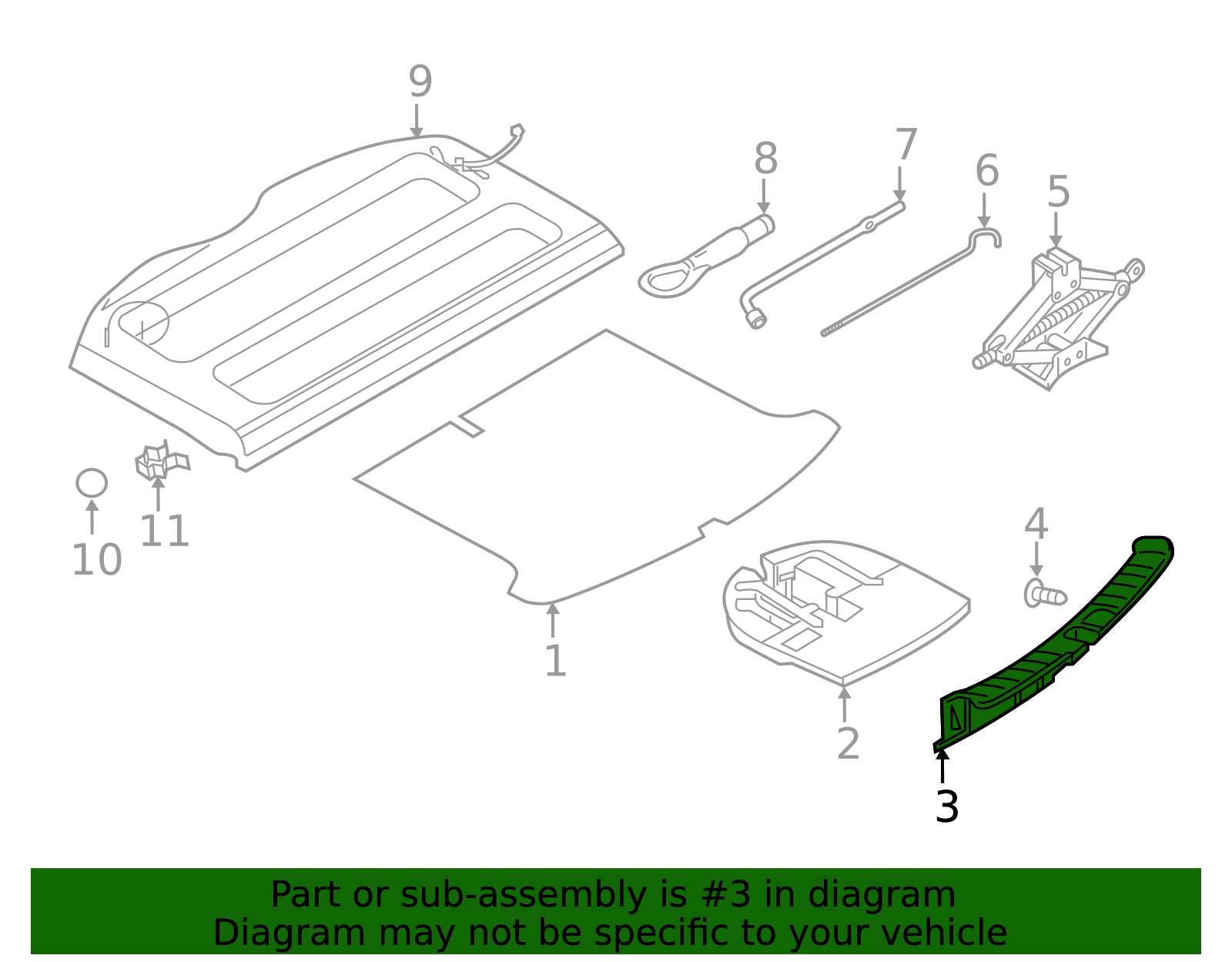 84992-5RB0A - 2018-2024 Nissan Kicks - Sill Trim | Anicra Nissan Parts