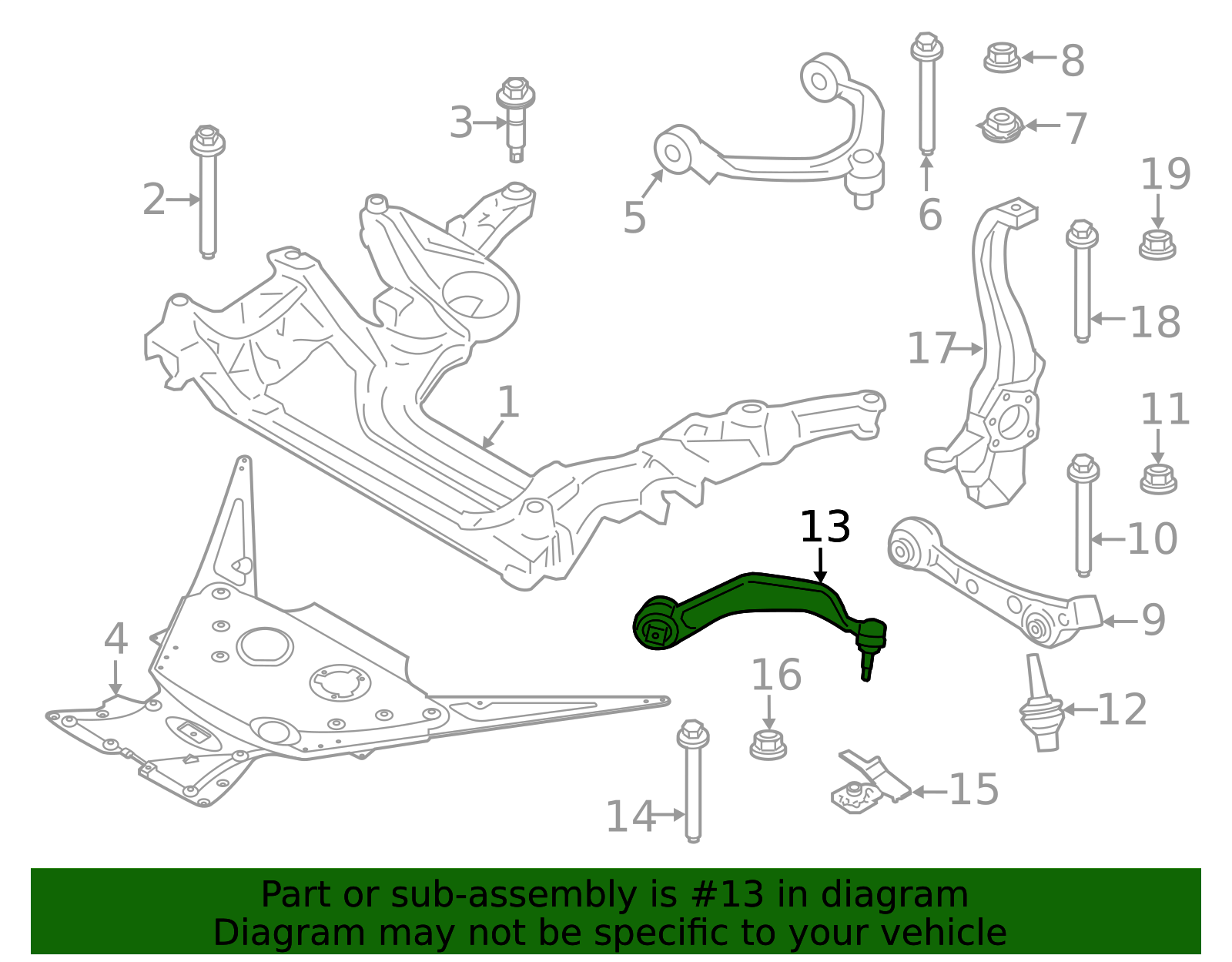 31-10-8-096-243 - Lateral Arm 2020-2025 BMW | BMW Auto Parts Warehouse