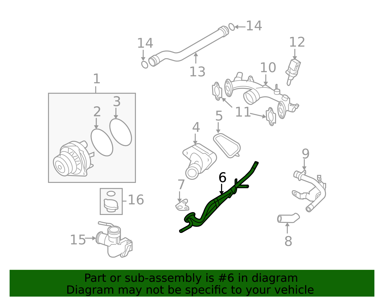 21022-JK90C - Water Pipe - 2013-2020 Nissan 370Z | Nissan OEM Parts Direct