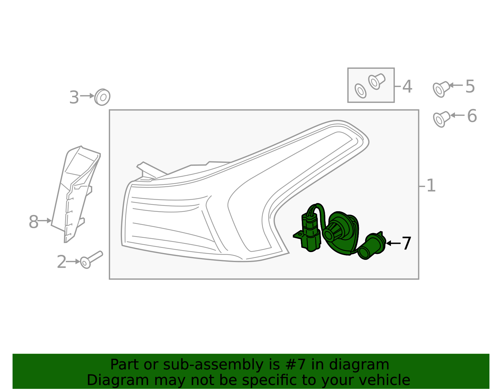 92491-S2100 - High-Quality Tail Light Harness for 2019-2020 Hyundai ...