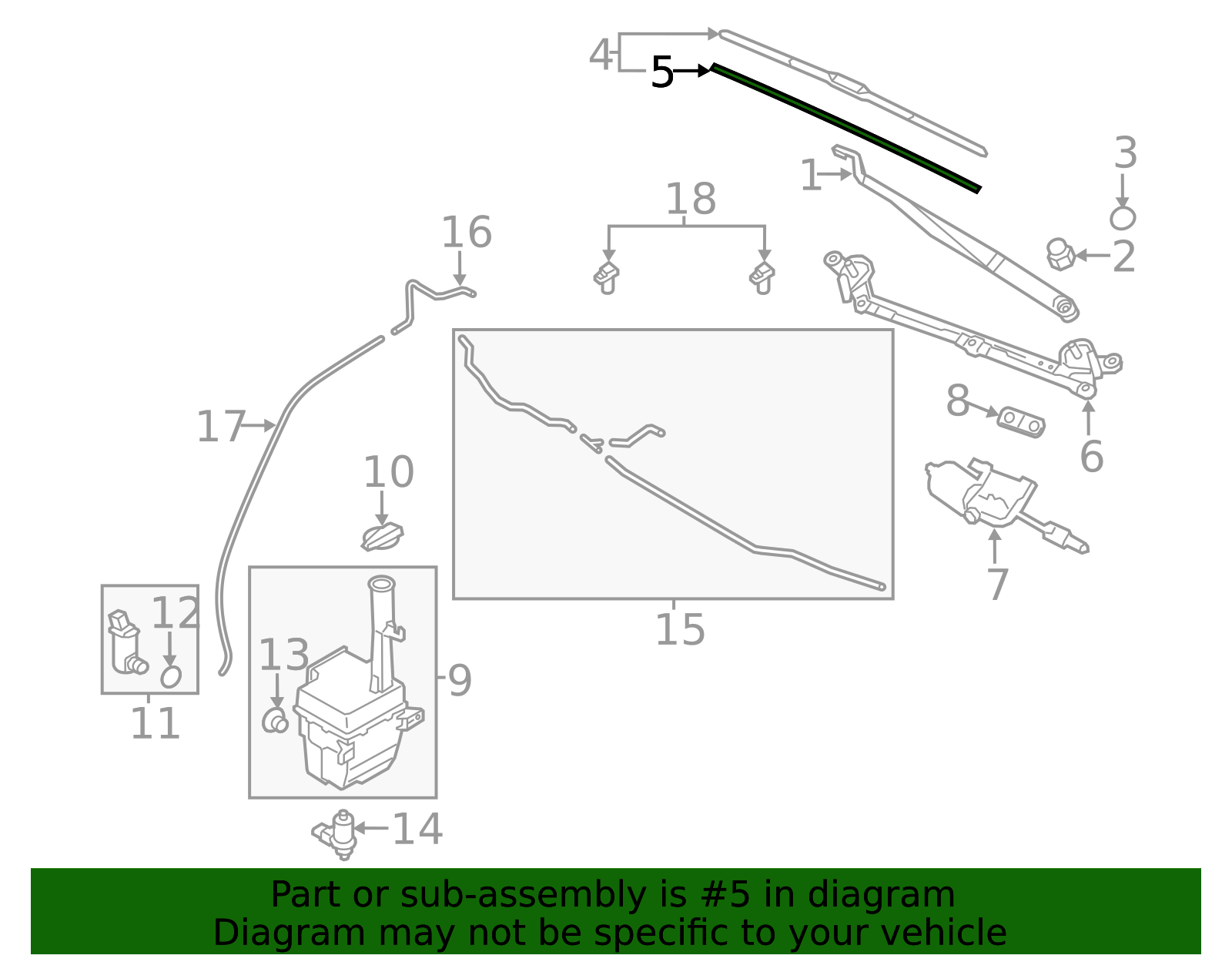 Wiper Blade Refill 98361-3R100 | MotorMotor