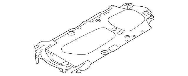 BFWM-56-361 - 2020-2024 Mazda CX-30 - Lower Baffle | Mazda Part Direct