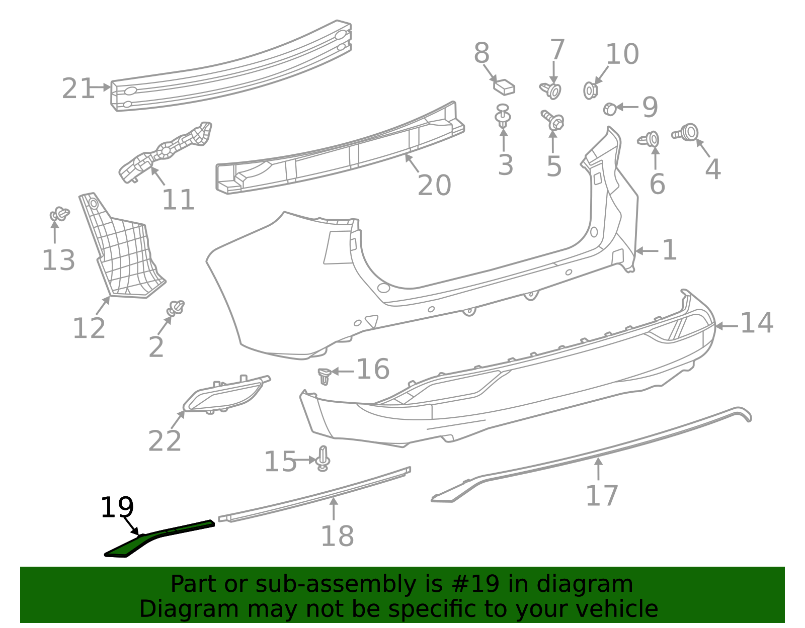 2021-2024 Toyota Venza Outer Molding 52753-48060 | Toyota Parts Center