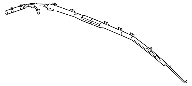 2014-2019 GM Front and Rear Row Roof Rail Airbag 87838199 | OEM Parts ...