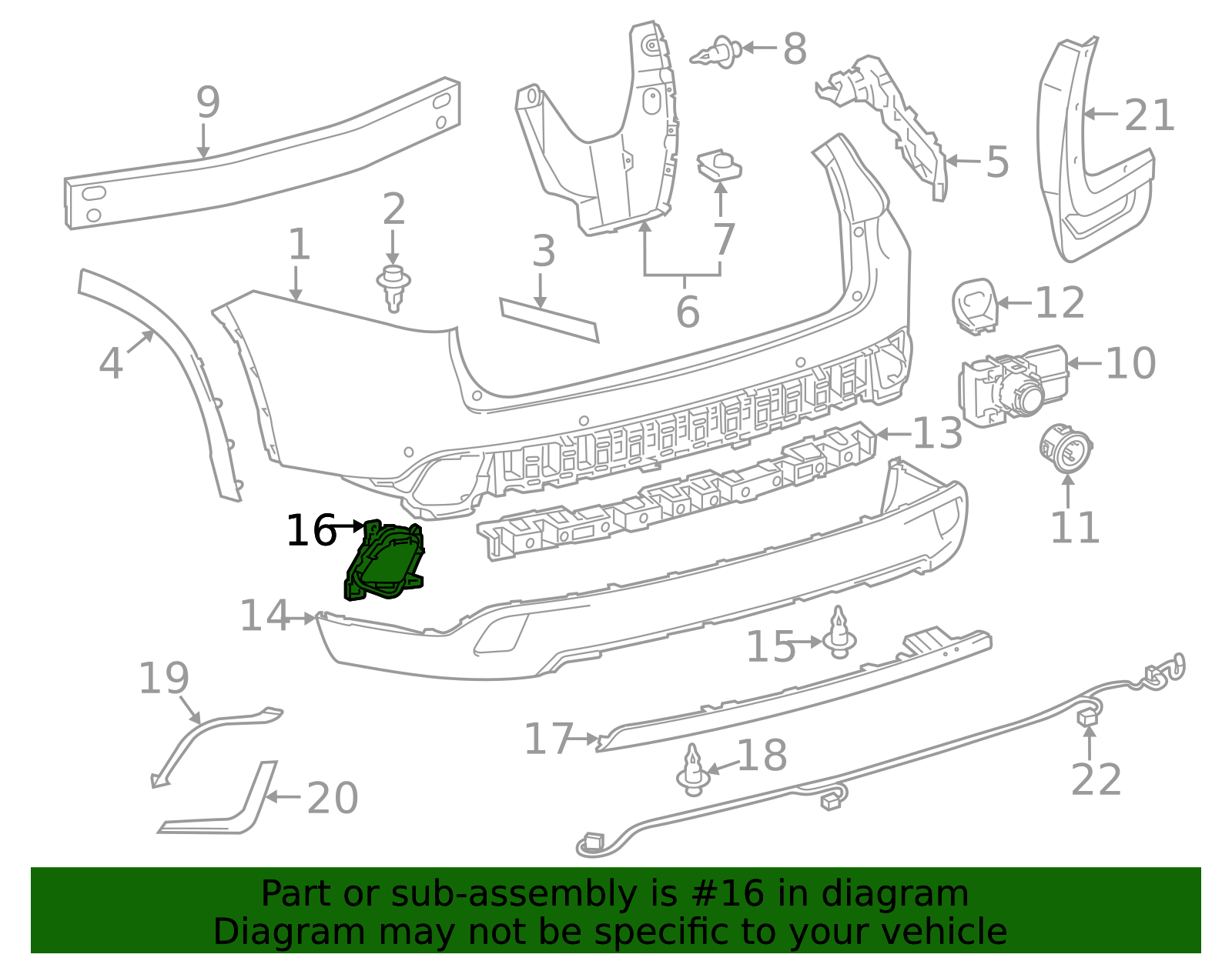 2014-2019 Toyota Highlander Reflector 81480-0E020 | OEM Parts Online