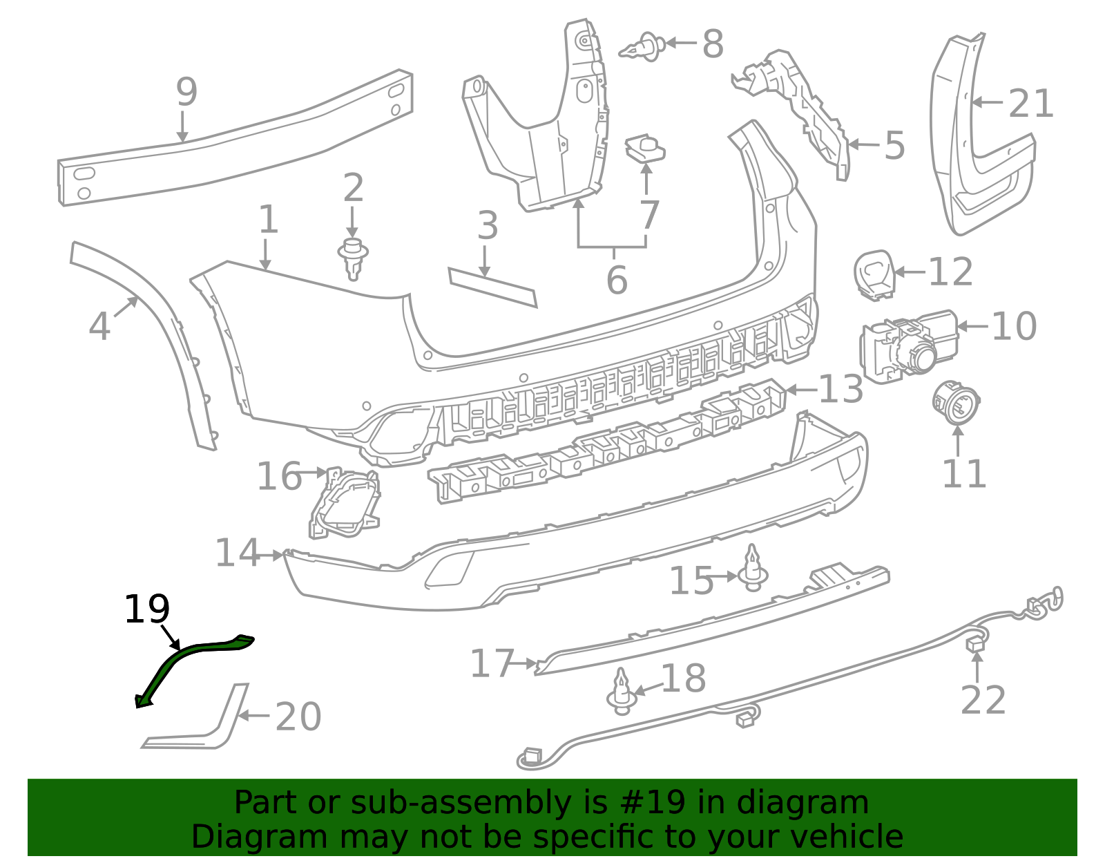 Genuine Toyota Chrome Strip part# 52752-0E030 for 2017-2019 Toyota ...
