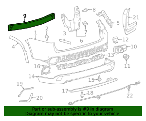 52171-0E080 - Impact Bar 2015-2019 Toyota Highlander | Norm Reeves ...