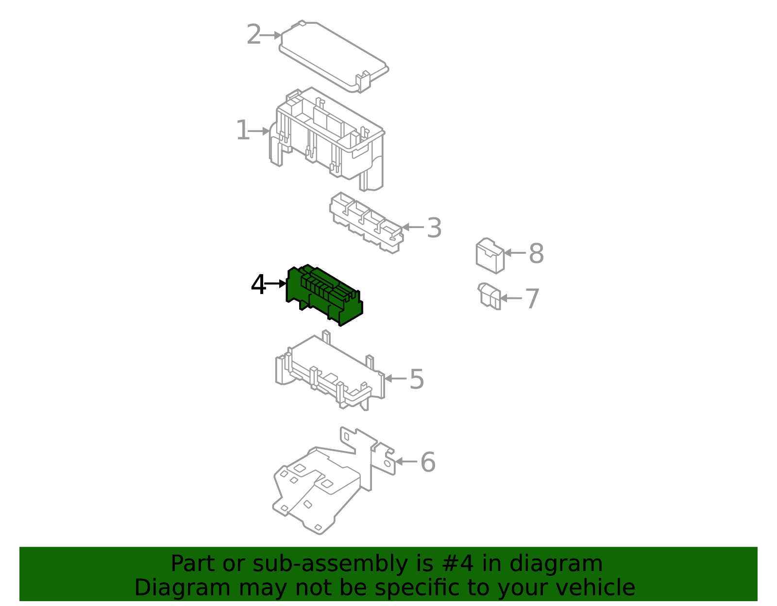 2020-2025 Nissan Versa Holder 24381-5RB0A | Team Nissan Inc.