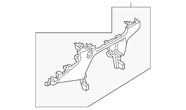 2020-2025 Mazda CX-30 Center Panel DGH9-64-270 | RealMazdaParts.com