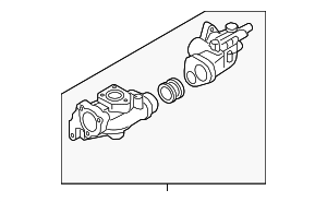 2010-2019 Hyundai Thermostat Housing 25621-3CAA0 | OEM Parts Online