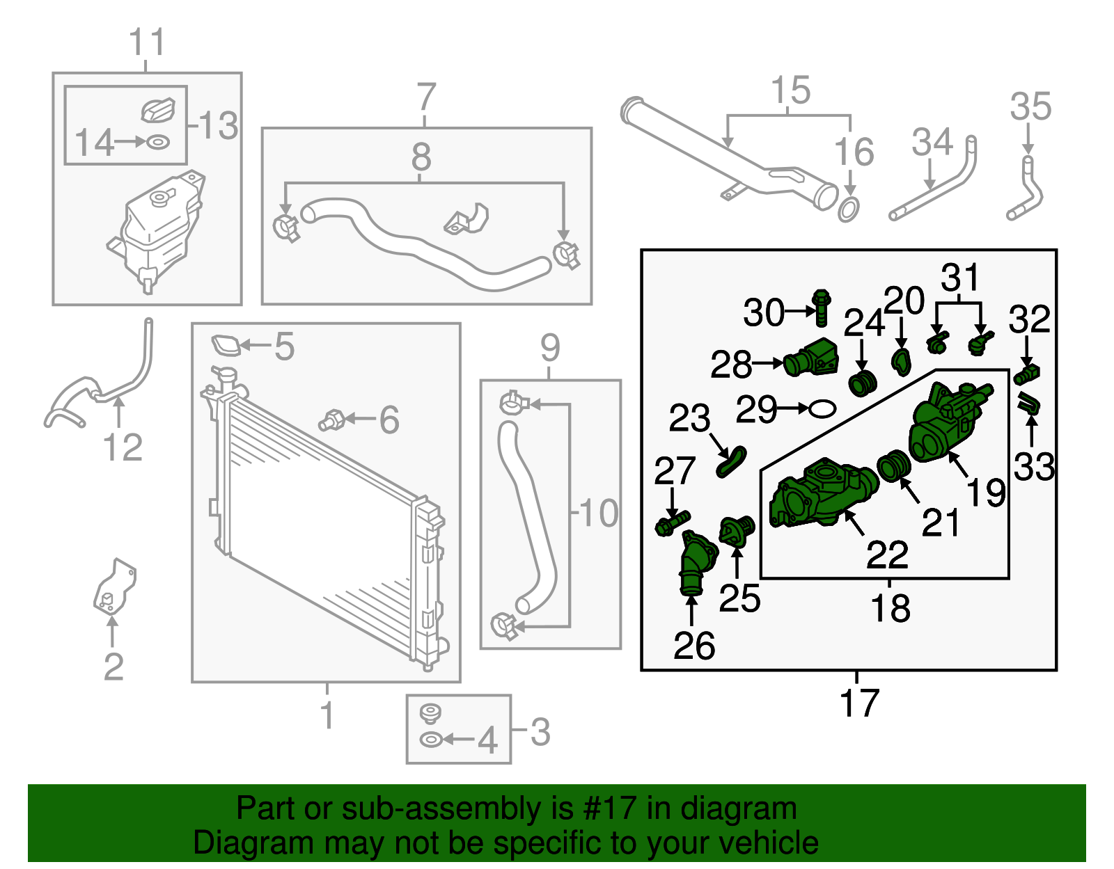 2012-2019 Hyundai Housing Assembly 25600-3CAE0 | OEM Parts Online