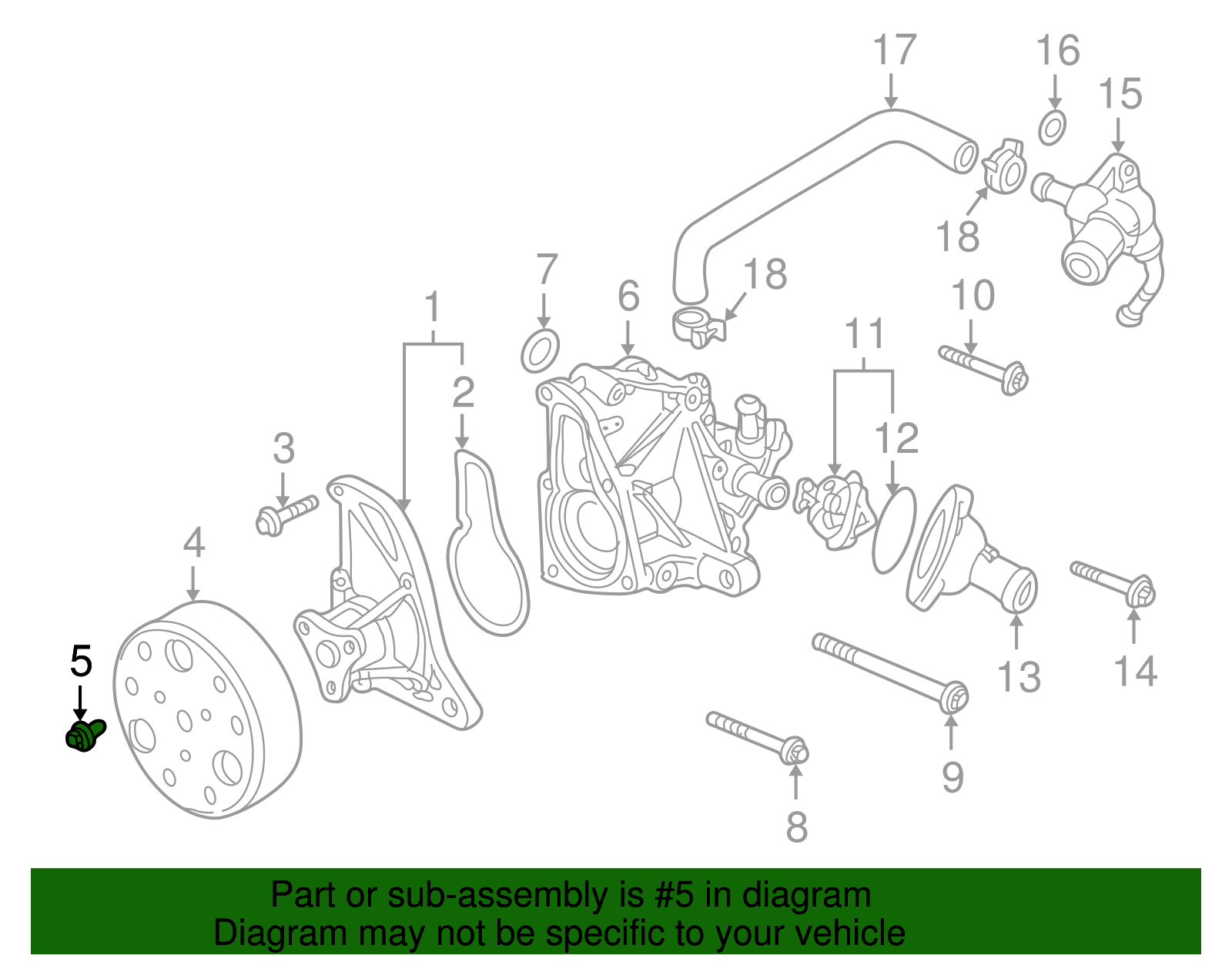 2000-2009 Honda S2000 Pulley Bolt 90013-PCX-000 | Honda Factory Parts