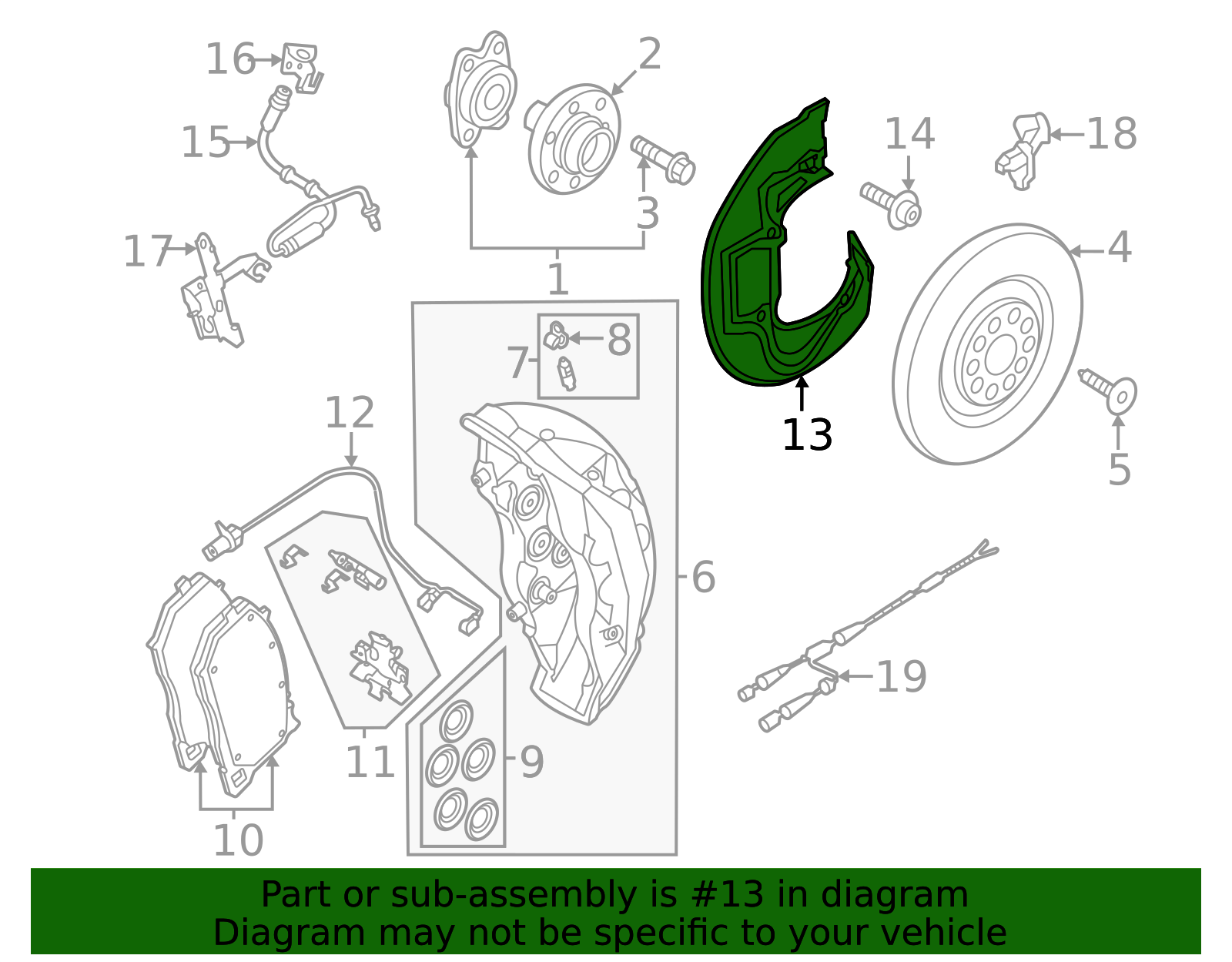4M0-615-312-C - Splash Shield 2020-2024 Audi | Audi OEM Parts Guy