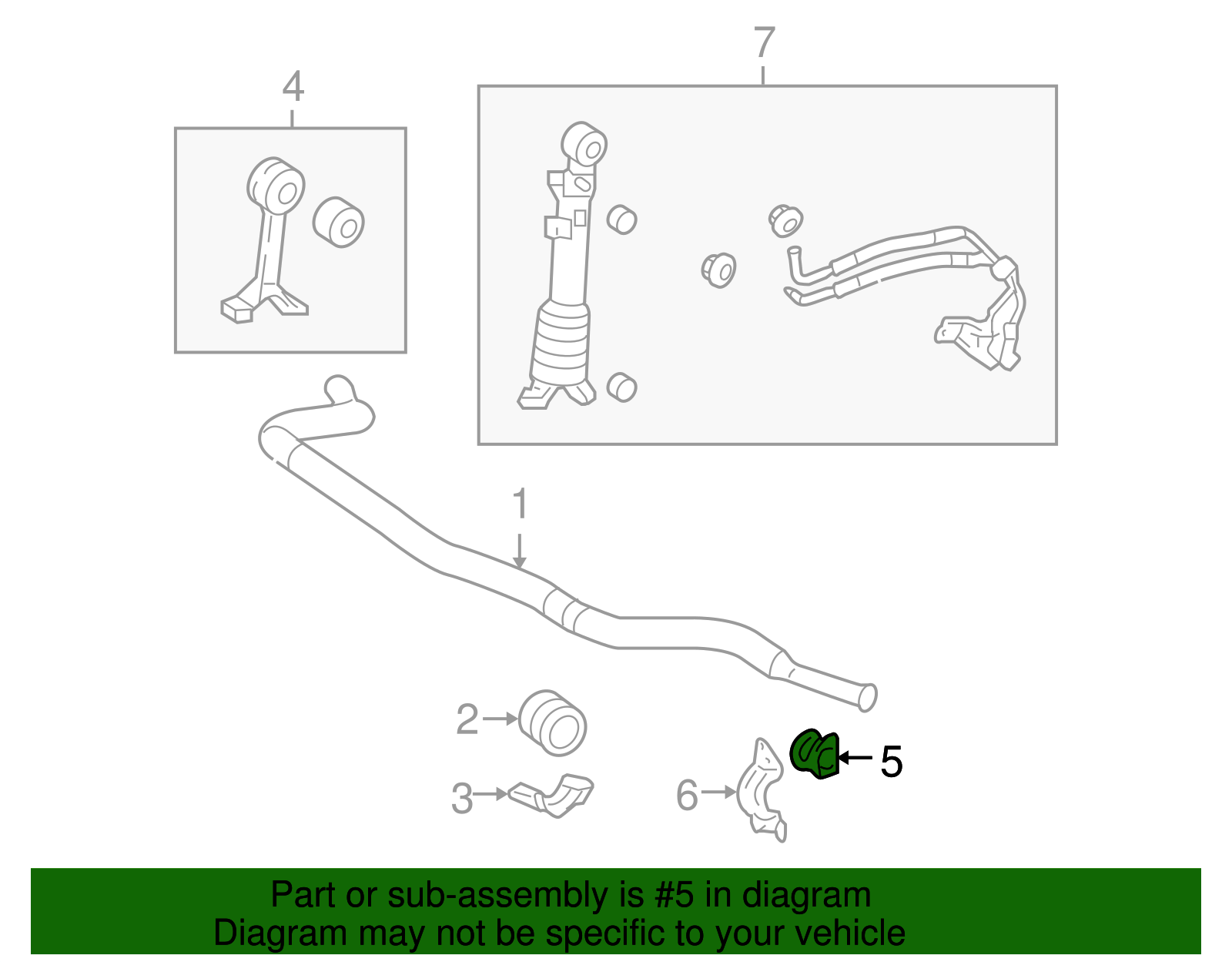 2010-2024 Toyota 4Runner 2010-2024 Toyota 4Runner - Bushing 48849-60041 ...