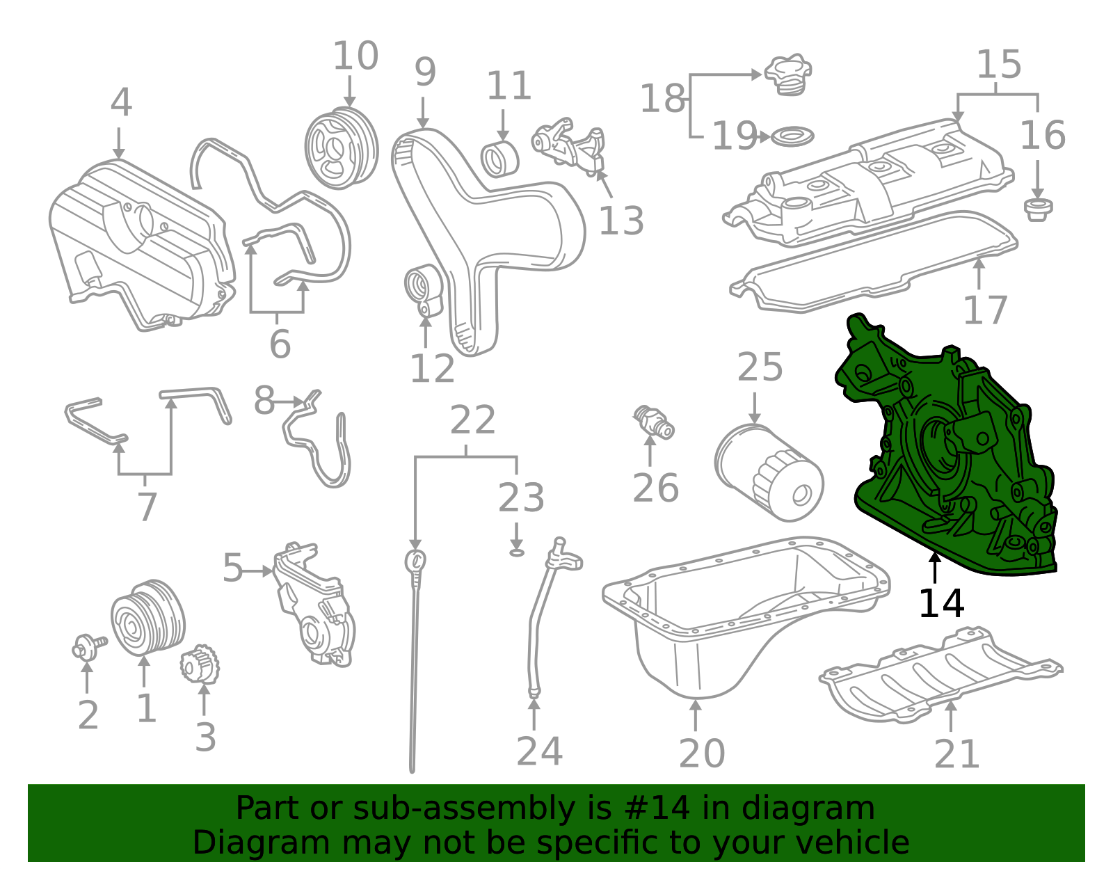 15101-62050 - Oil Pump 2000-2002 Toyota Tundra | Toyota San Diego Parts