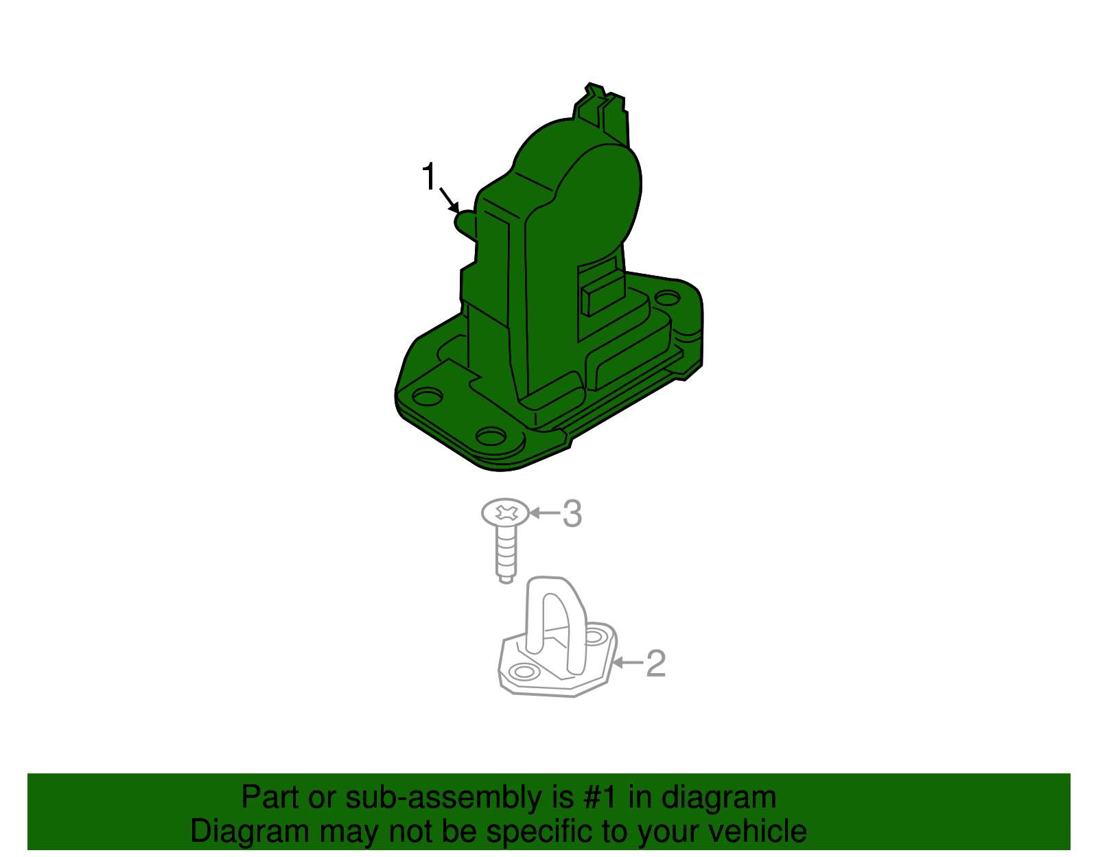 2005-2007 Nissan Lock 90502-CA00C | Nissan Parts Central